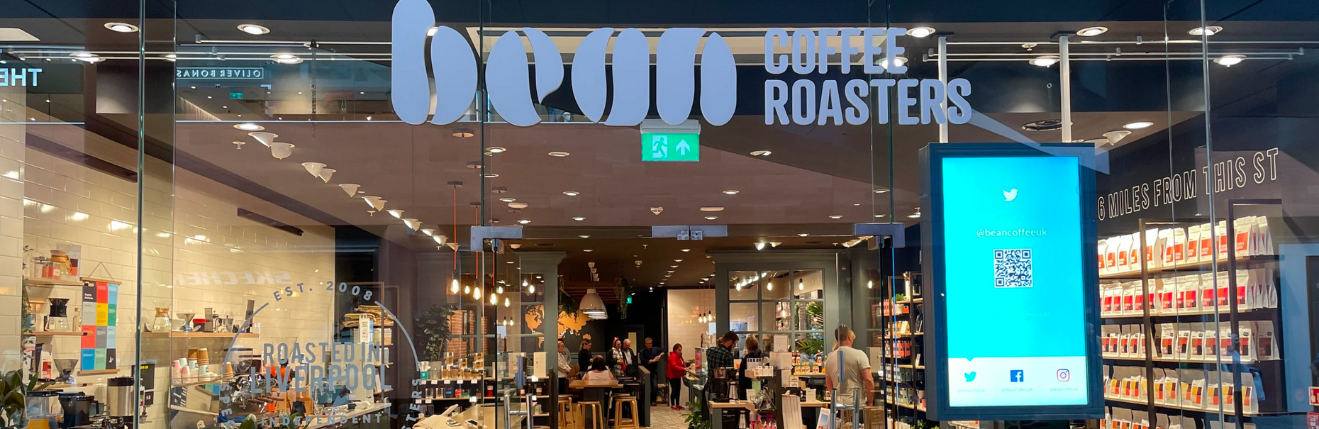 Liverpool One | Bean Coffee – Liverpool Coffee Roasters Ltd